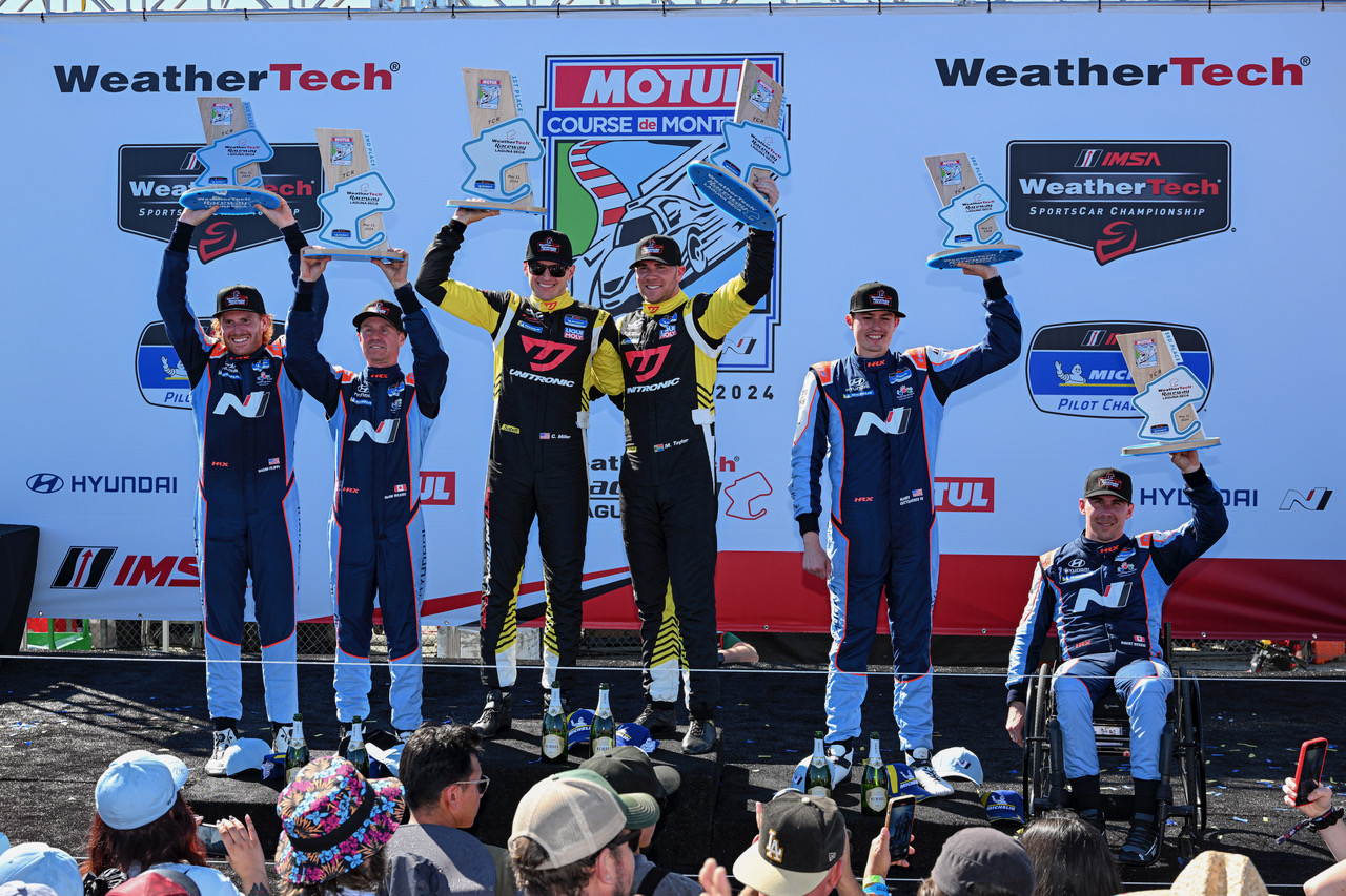 Unitronic JDC-Miller Go Three for Three at Laguna Seca